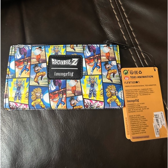Loungefly | Bags | Loungefly Dragon Ball Z Wallet Nice Size Dbz Anime ...